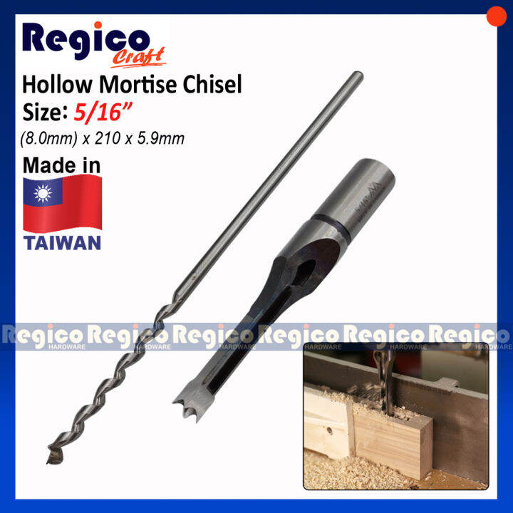 Regicocraft Hollow Square Hole Saw Mortiser Mortise Mortising Chisel ...