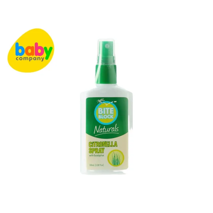 Per care Bite Block Naturals Citronella Spray with Eucalyptus 100ml ...