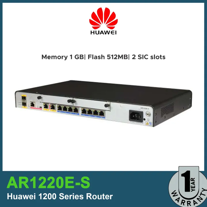 AR1220E-S Router | Huawei 1200 Series Router | 8 10/100/1000M auto ...