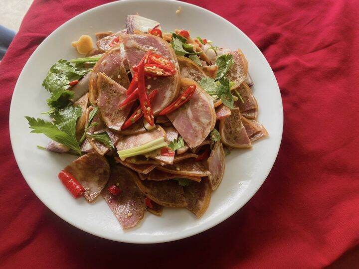 บีลัคกี้ ขาหมูยัดไส้ สไลด์ 1 กก (Belucky Chinese Stuffed Pork Leg ...
