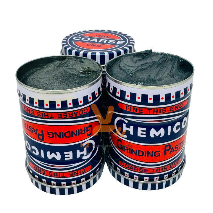 กากเพชรบดวาล์ว CHEMICO กากเพชรบดวาล์ว ตรา เชอร์มิโก้ GRINDING PASTE - CHEMICO (1กระปุก) | Lazada ...