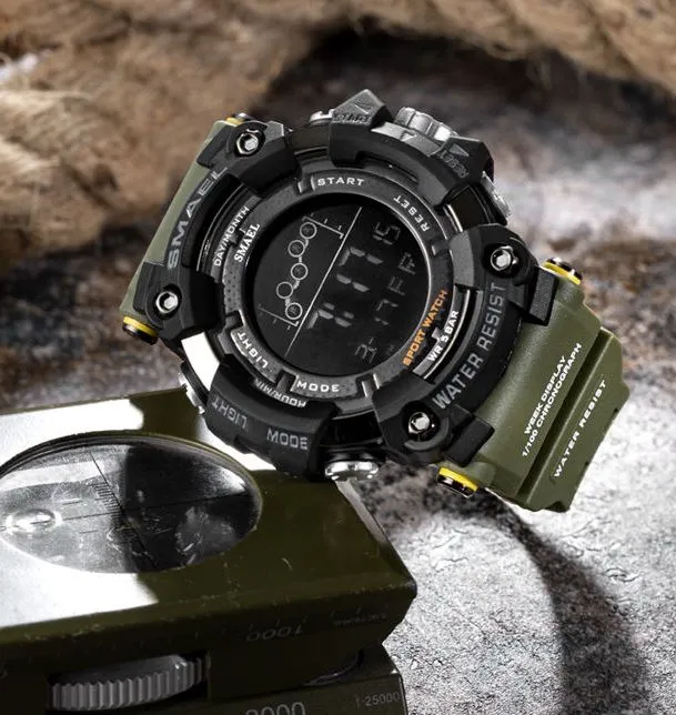 Military Watch Multi functional Compass Digital Sports Watches | Lazada PH