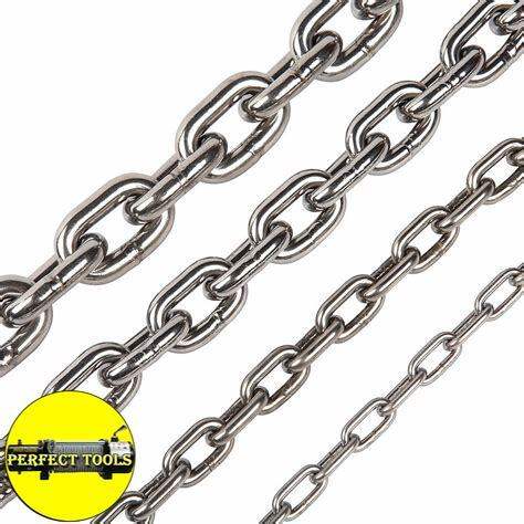 Perfect Tools 2mm-8mm Chain Stainless Steel 304 & Galvanized Chain per ...