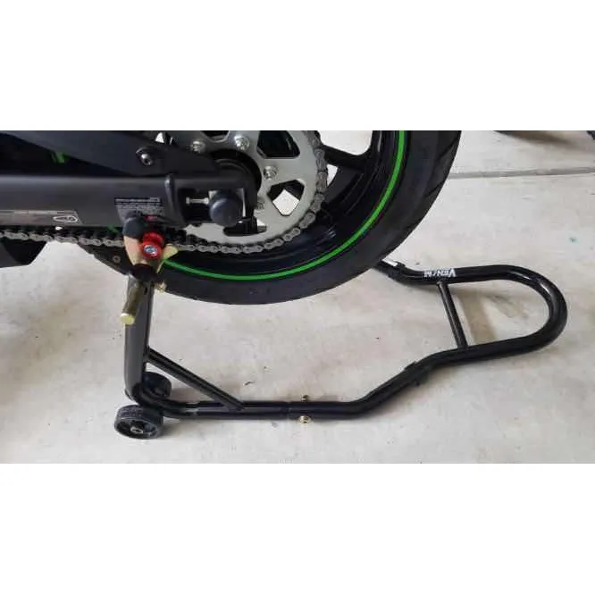 Motorcycle Paddock Stand 2 in 1 (Swing Arm & Spool Type) For Big Bikes ...