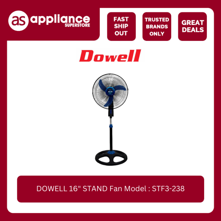 DOWELL 16" STAND Fan Model : STF3-238 | Lazada PH