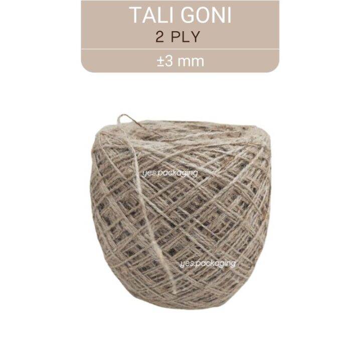 [10meter] TALI GONI Tali Rami Hemp Rope Tali Hang Tag Tali Packaging ...