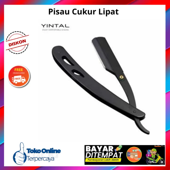 Pisau Cukur Lipat Barber Shop / Pisau Cukur Lipat / Alat Cukur / Pisau ...