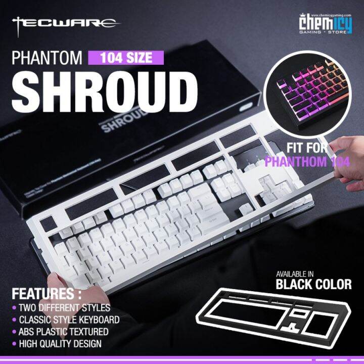 Tecware Phantom Shroud 104 Magnetic Case / Casing Keyboard | Lazada ...