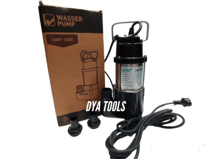 WASSER PUMP SWP 180E / POMPA CELUP MANUAL AIR KOTOR / SUBMERSIBLE PUMP ...