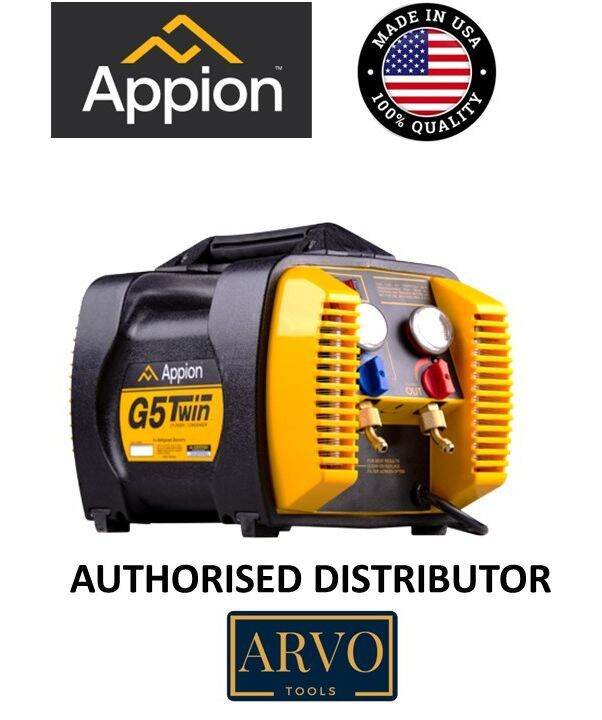 APPION G5TWIN RECOVERY MACHINE (OUR LIGHTEST RECOVERY MACHINE EVER ...
