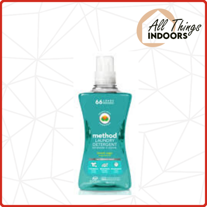 Method Laundry Detergent, Beach Sage, 53.5 Ounces, | Lazada PH