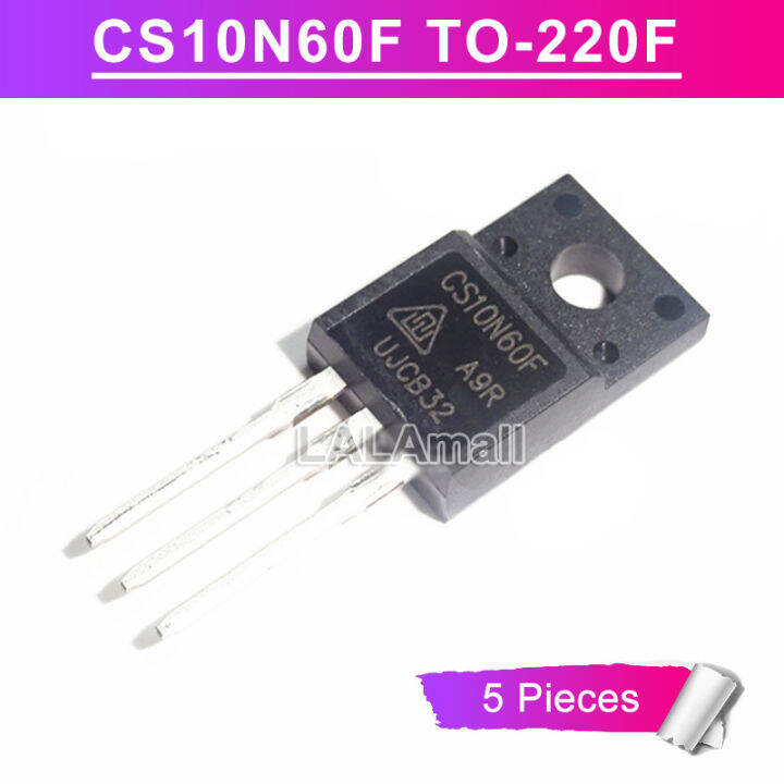 10pcs CS10N60F TO-220F CS10N60FA9R TO220F N-Channel 600V/10A MOSFET Transistor new original ...