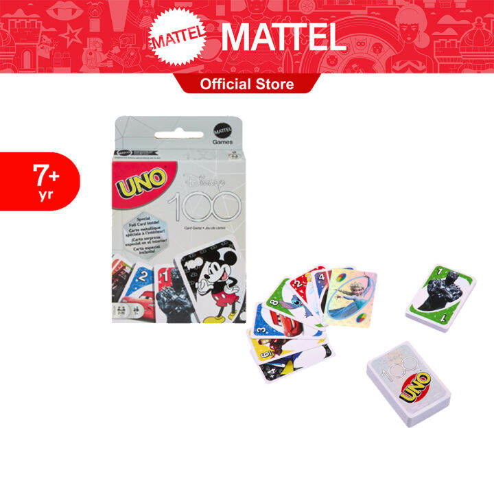 Uno Disney 100 การ์ดเกม อูโน่ รุ่นครบรอบ 100 ปี ดิสนีย์ HPW21 | Lazada ...