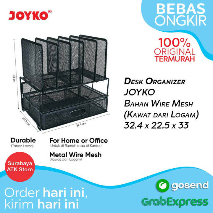 Desk Organizer Joyko DO-51 Box File Document Tray Desk Set | Lazada ...