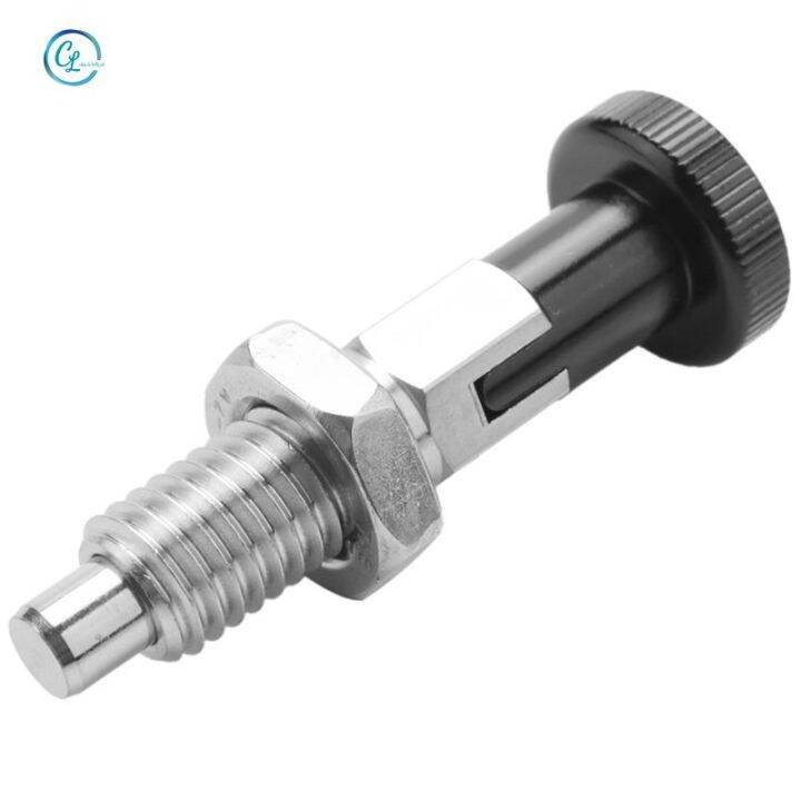 M10 Stainless Steel Self Locking Index Plunger Pin With Self Locking Function For Dividing Head ...