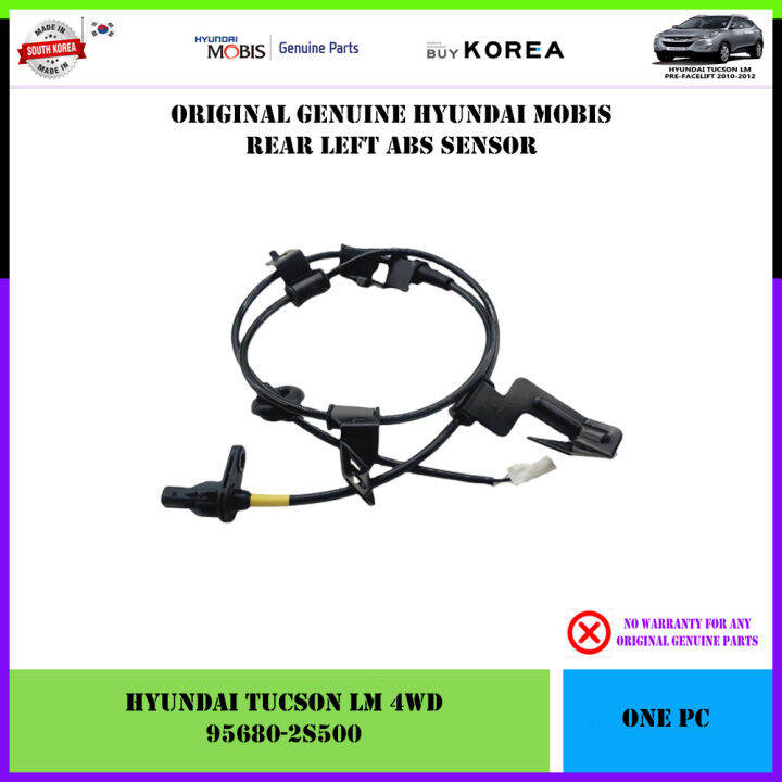 Hyundai Tucson LM 4WD Rear Left Genuine Hyundai Mobis ABS Sensor (95680 ...