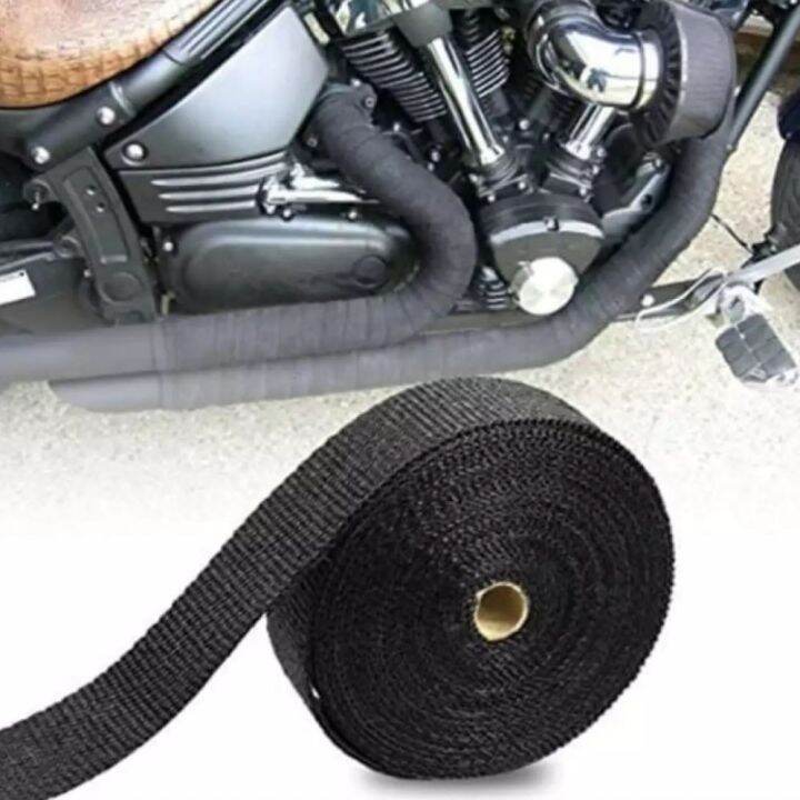wrap pembungkus knalpot anti panas anti bakar per 1 meter | Lazada ...