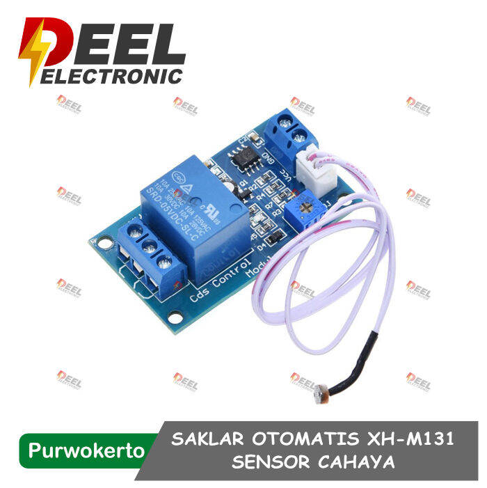 SAKLAR OTOMATIS XH-M131 SENSOR CAHAYA 12V SENSOR LAMPU 250V | Lazada Indonesia