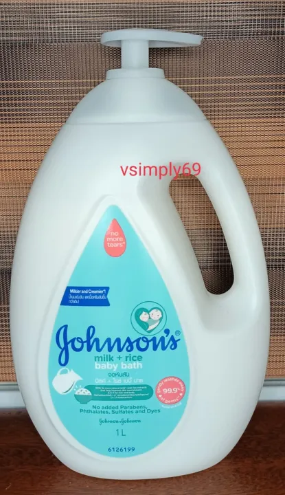 Johnson's Milk + Rice Baby Bath (1L) | Lazada PH