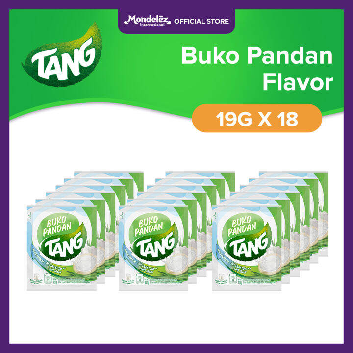 Tang Instant Drink Mix - Buko Pandan Coconut Flavor 19g with Vitamins ...