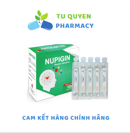 Nupigin 10Ml Tăng Tuần Hoà Não, Cải Thiện Tình Trang Đau Đầu, Hoa Mắt ...
