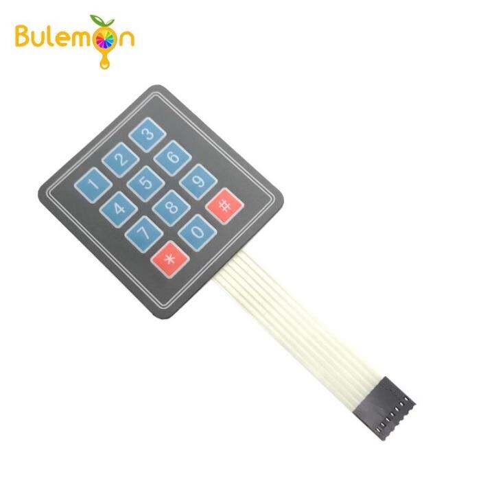 4x3 34 Matrix Arraymatrix Keyboard 12 Key Membrane Switch Keypad For Arduino New Lazada Ph