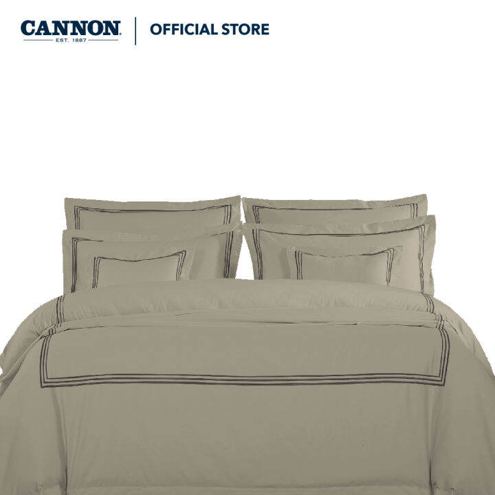CANNON Monet Le Grand Quilt Cover Set | Vahe Rainy Day |1000TC| Queen ...