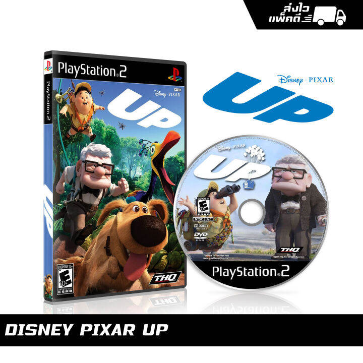 แผ่นเกม PS2 Disney Pixar UP The Video Game (english) สกรีนแผ่น พร้อมปก ...