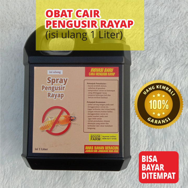CAIRAN PENGUSIR RAYAP (isi ulang 1 Liter) | Lazada Indonesia