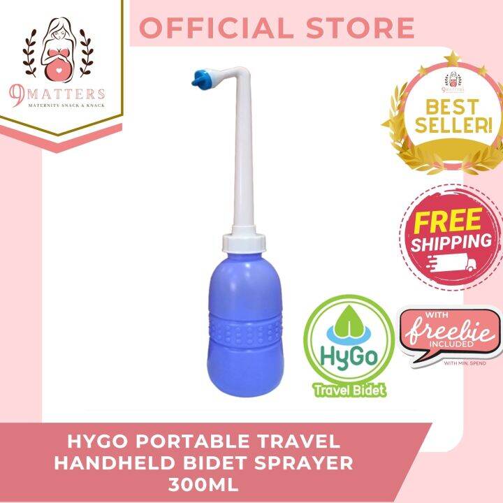 Hygo Portable Travel Handheld Bidet Sprayer 300ML | Cleans bums, Best ...