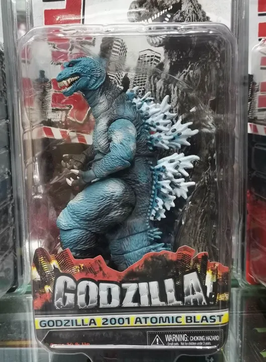 NECA Godzilla 2001 Atomic Camouflage Edition Godzilla Monster Handmade ...