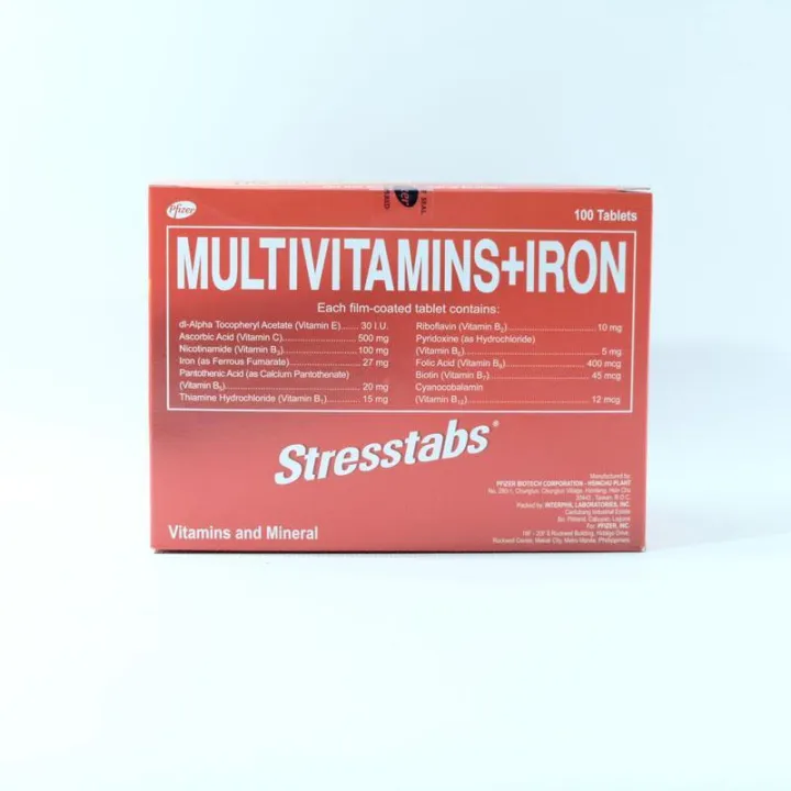 Stresstabs 600 Iron 100's | Lazada PH