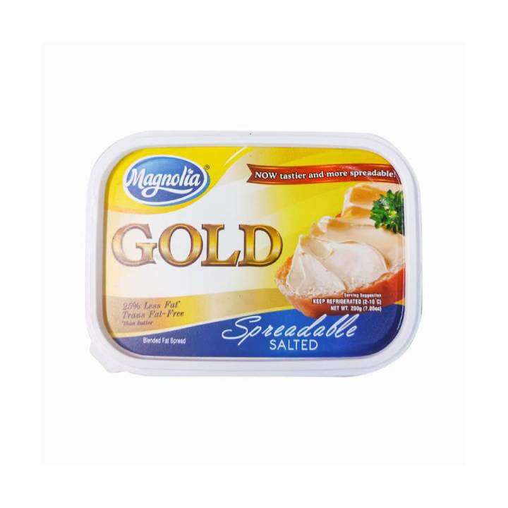 Magnolia Gold Lite Salted Spreadable Butter (200g) | Lazada PH