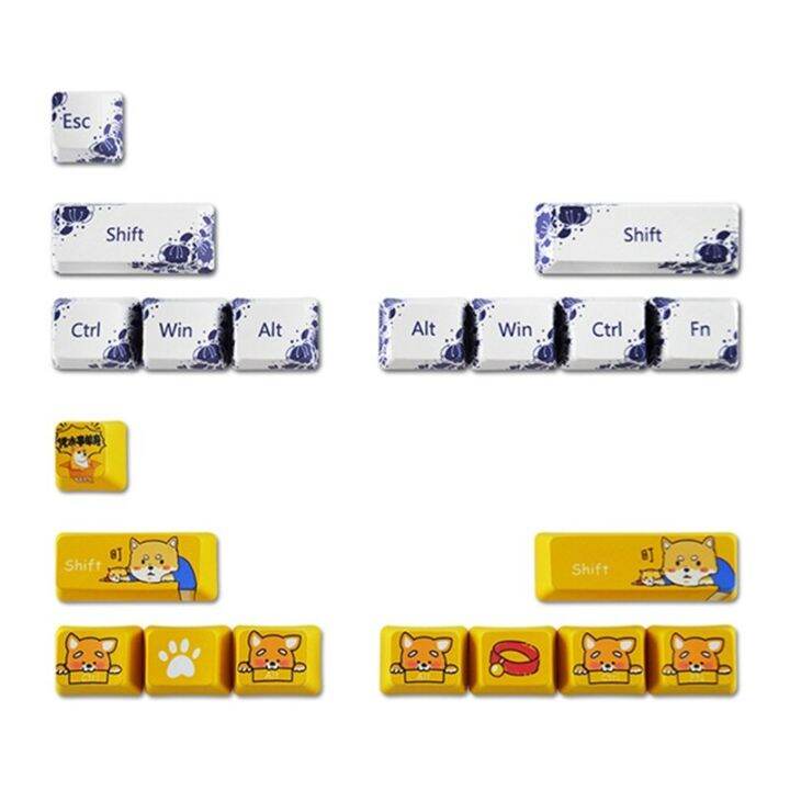 PBT Keycaps For R1 SHIFT Large Keys Dye Sublimation Chinese OEM Keycap ...