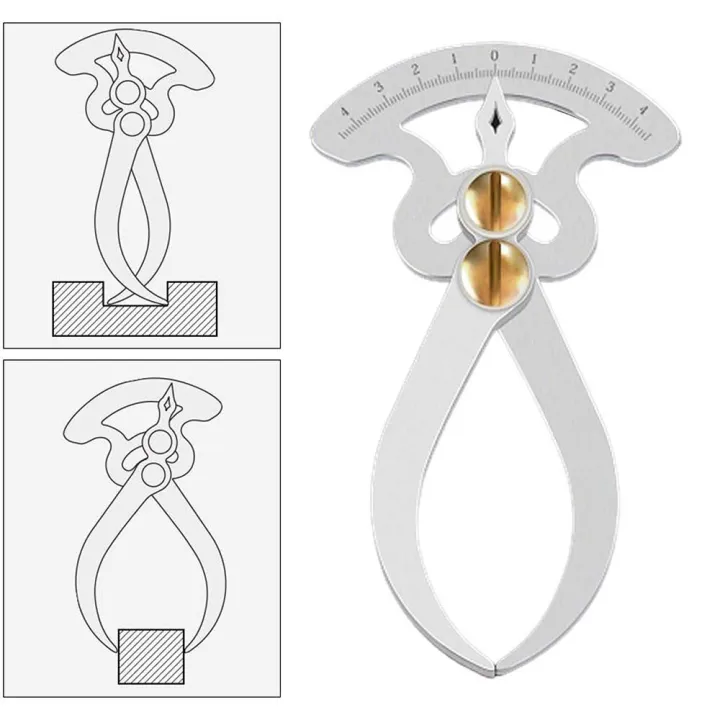 5210A ภายใน เวอร์เนียร์คาลิปเปอร์ การวัด ความหนาของผนัง ระดับความลึก ...