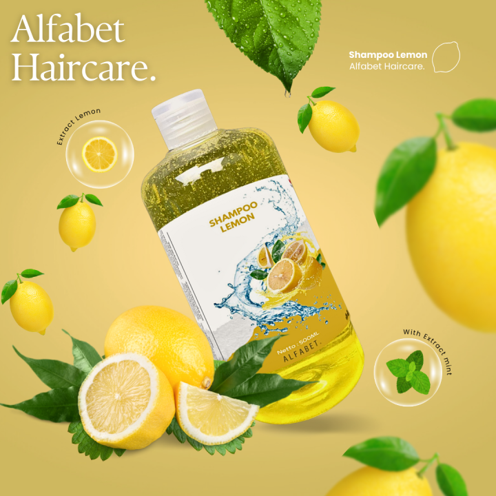 Alfabet Shampo & Conditioner Salon Lemon 500ML - Shampo & kondisioner ...