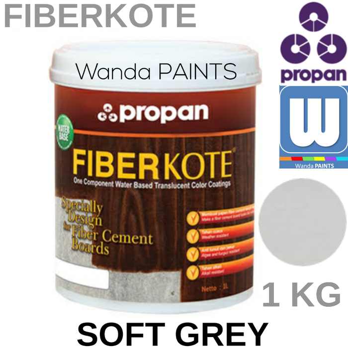 PROPAN FIBERKOTE WATERBASED 888 Soft Grey (1 kg) | Lazada Indonesia