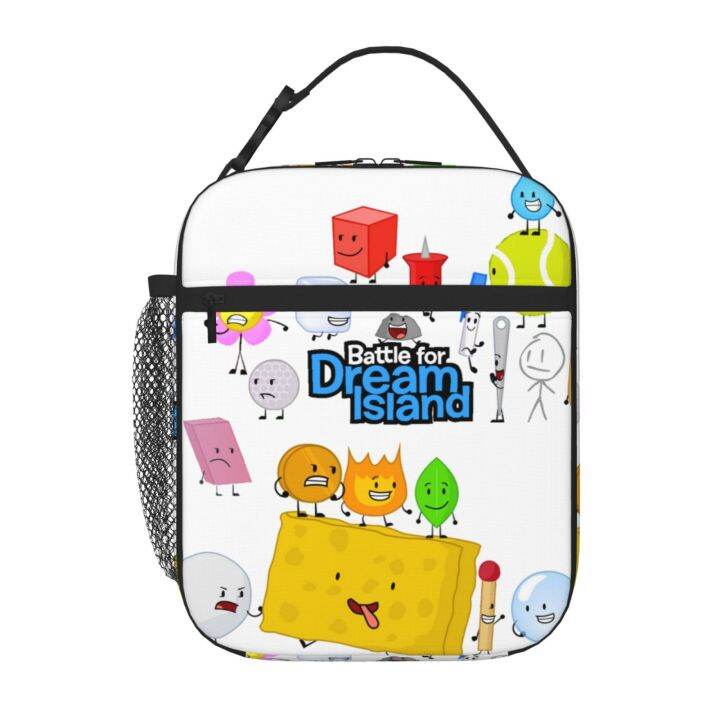 Bfdi Kids lunch bag Portable School Grid Lunch Box Student with Keep ...