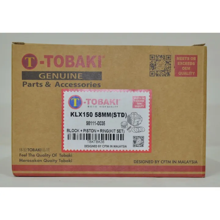 Kawasaki KLX150 Block Standard Tobaki | Lazada