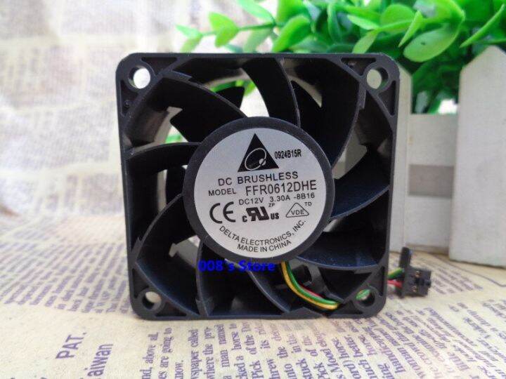 New Radiator CPU Cooler Fan For Server PC PFR0612XHE-SP00 PWM/TACH 60* ...