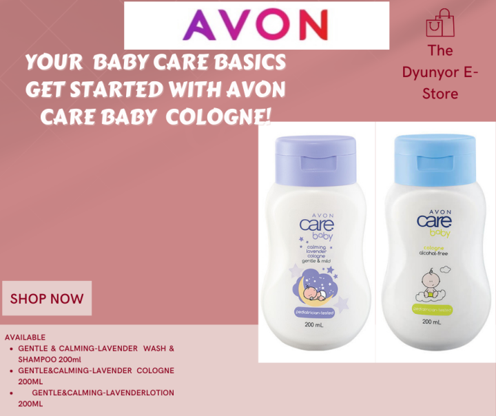 Avon Care Baby Gentle | Calming Lavender Cologne 200 ML | Lazada PH