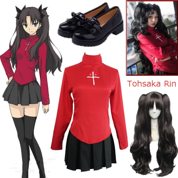 Tohsaka Rin Halloween Cosplay Costume Fate/Stay Night Rin Tohsaka ...