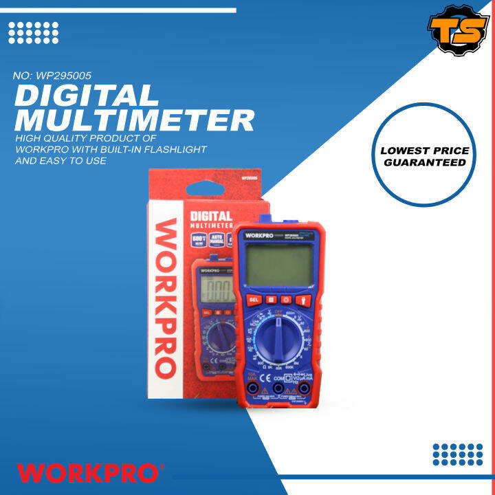 WORKPRO DIGITAL MULTIMETERS | Lazada PH