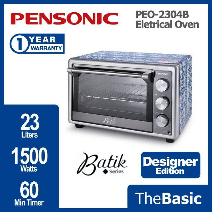 Pensonic Oven Batik Series PEO 2304B | Lazada