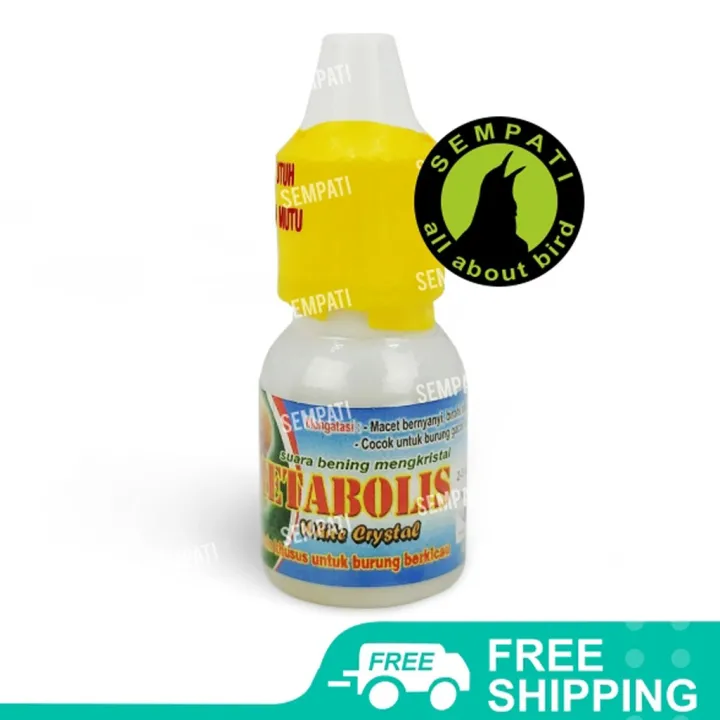 SEMPATI Metabolisme Master White Crystal BMW Obat Burung Sakit Macet ...