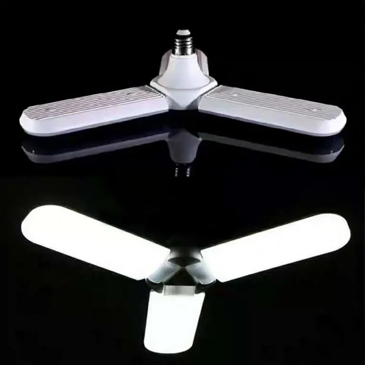 Super 45W 6500K AC170-265V Foldable Fan Blade LED Light Bulb | Lazada PH