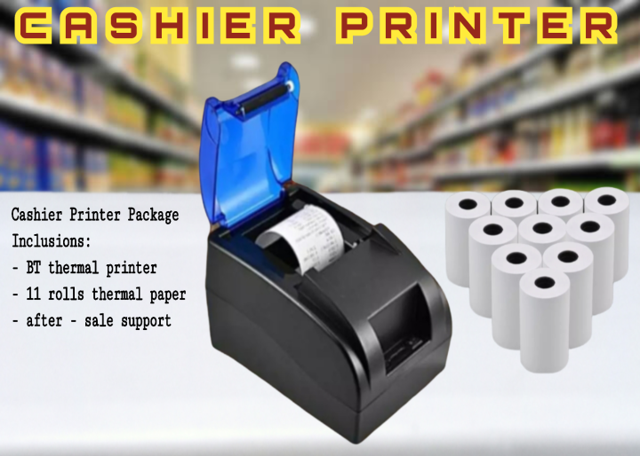 Thermal Printer (Cashier Printer or Kitchen Printer) Bluetooth ...
