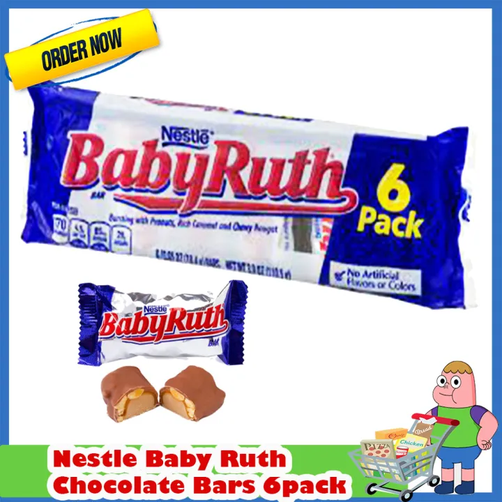 Nestle Baby Ruth Chocolate Bar 6pack | Lazada PH