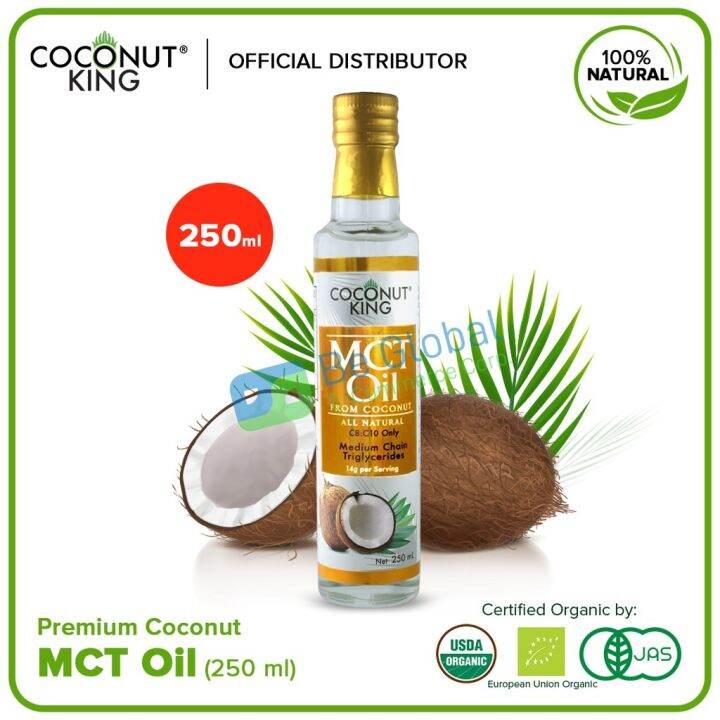 Coconut King Premium Organic MCT Oil 250ml (Keto Friendly) | Lazada PH