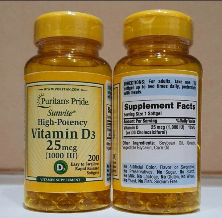 puritan's puritan puritans pride vitamin d3 vit d3 vitamin d vit d ...